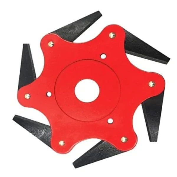 Set 2xDisc motocoasa cu 6 cutite pliabile